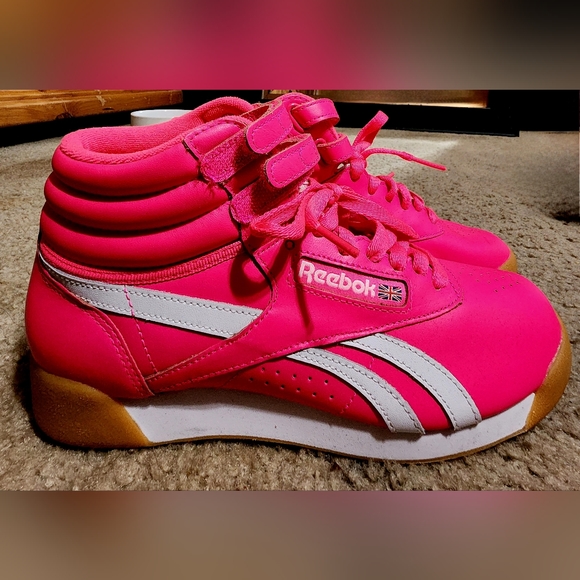 Reebok | Shoes | Reebok Classic Freestyle Aerobics Sneakers Sz 7 Hot ...